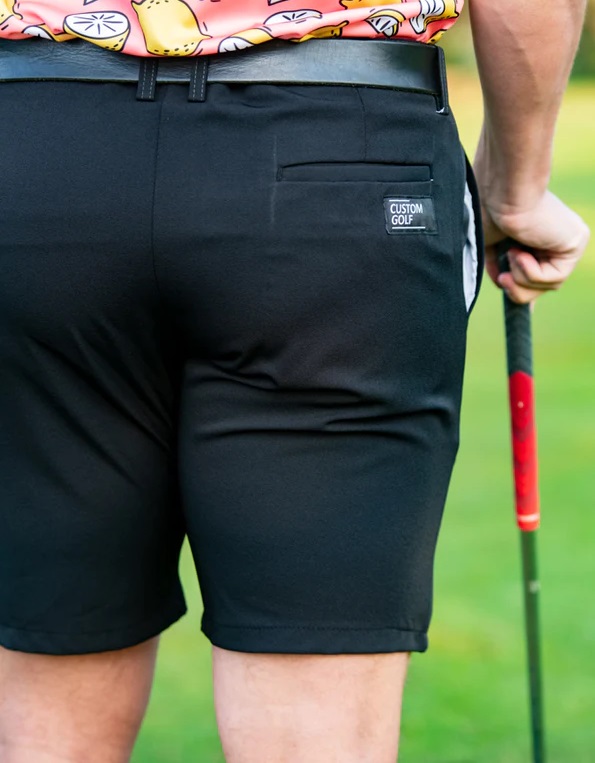 Custom Apparel Golf Shorts – Black – SimplyGolf