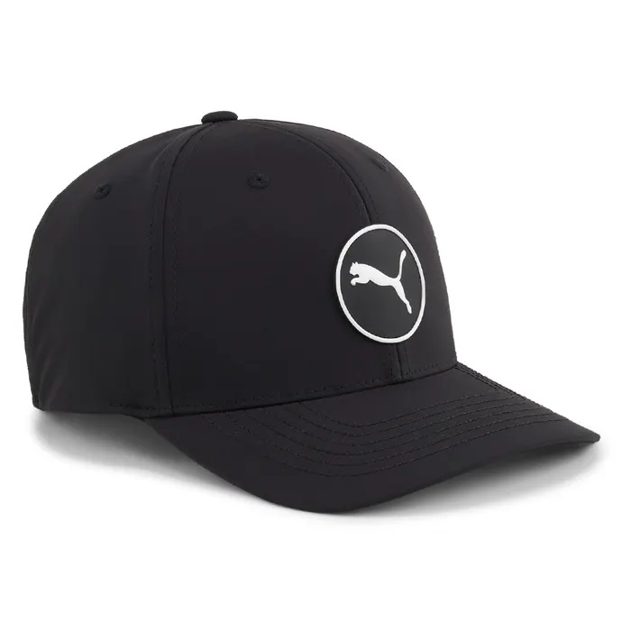 Puma Circle Cat Tech Cap – Black – SimplyGolf